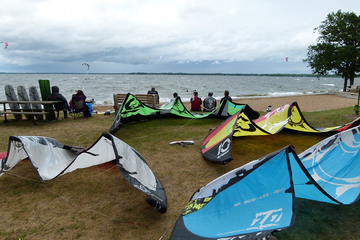 Mille Lacs - Father Hennepin - Kiteboard Minnesota